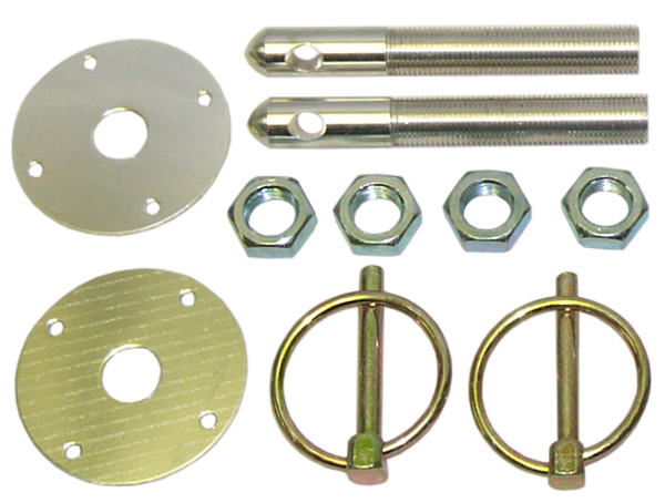 HOOD PIN KIT, ALUMINUM - 2 PINS - Howe Racing Enterprises, Inc