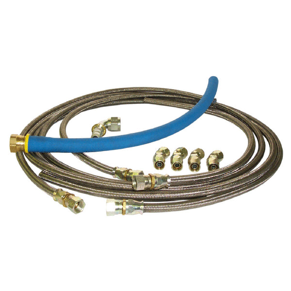 POWER STEERING HOSE KIT, U.S.W/INT SERVO, COOLER INCLUDED - Howe Racing ...