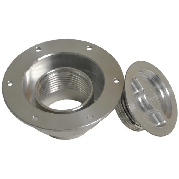 GAS FILLER NECK, TOP MOUNT - BARE - Howe Racing Enterprises, Inc